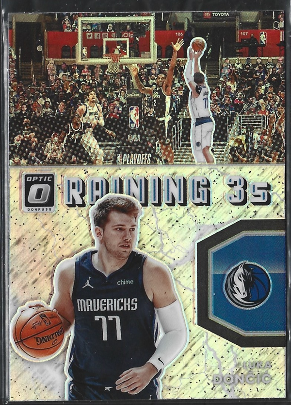 Luka Doncic Raining 3s Silver – Tuff Selections